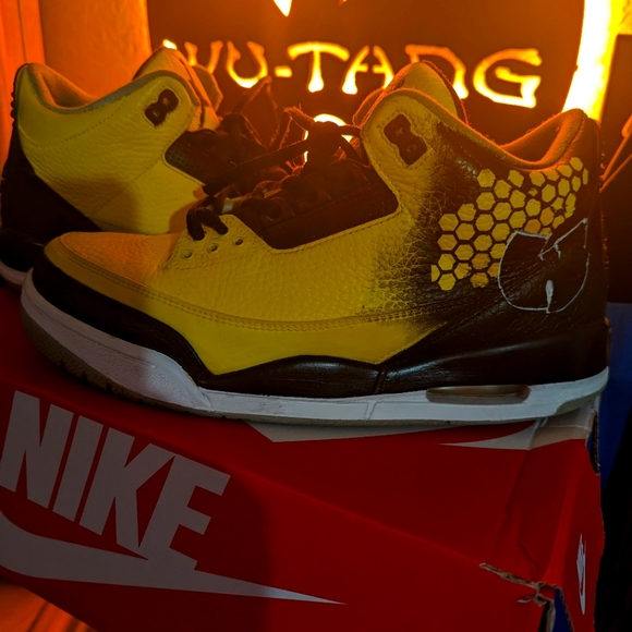 Jordan | Shoes | Custom Wutang Clan Air Jordan 3s | Poshmark